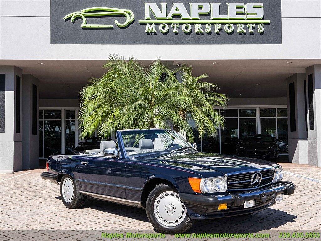 Used 1988 Mercedes-Benz SL-Class 560 SL For Sale (Sold) | Naples ...