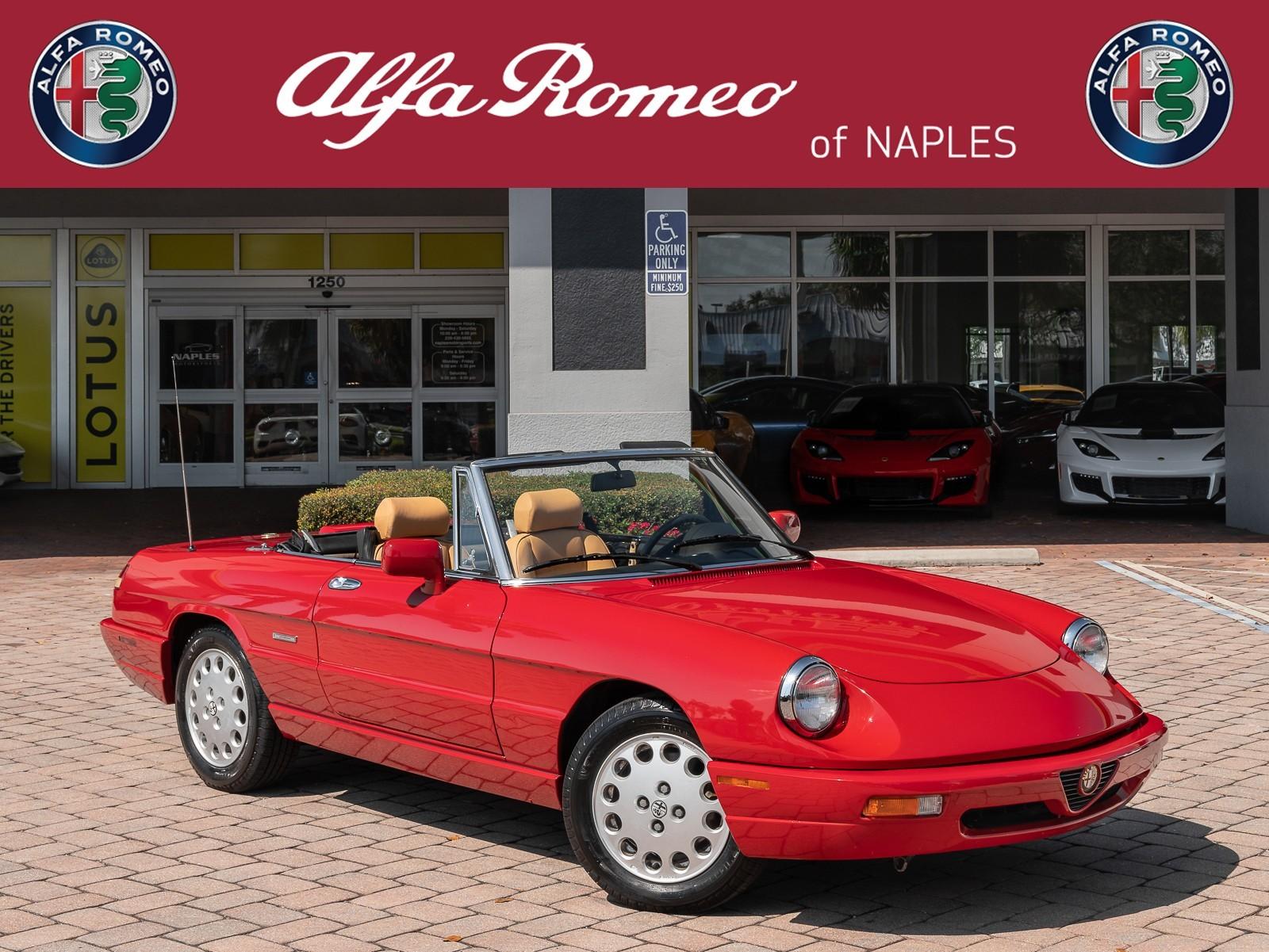 Used 1991 Alfa Romeo Spider Veloce For Sale (Sold) | Naples Motorsports ...