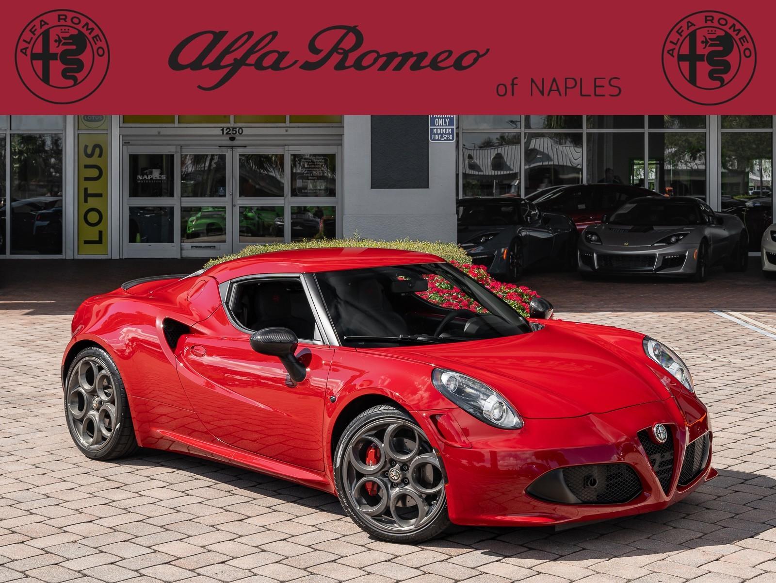Used 2015 Alfa Romeo 4C Launch Edition For Sale ($57,995) | Naples ...
