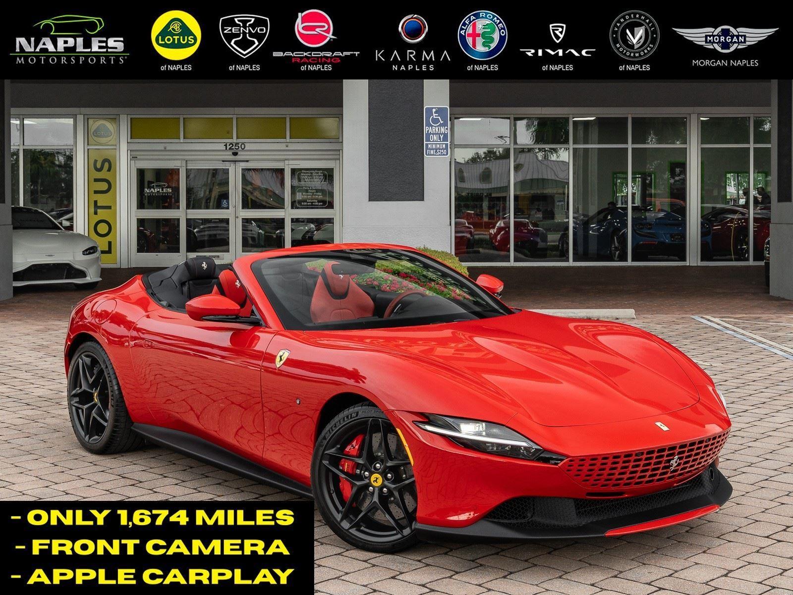 Used 2024 Ferrari Roma Spider For Sale ($334,995) | Naples Motorsports ...